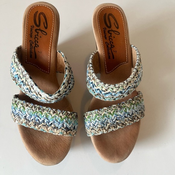 Sbicca | Shoes | Reserved Sbicca Sandals Tristan Wedge Sandal Blue ...